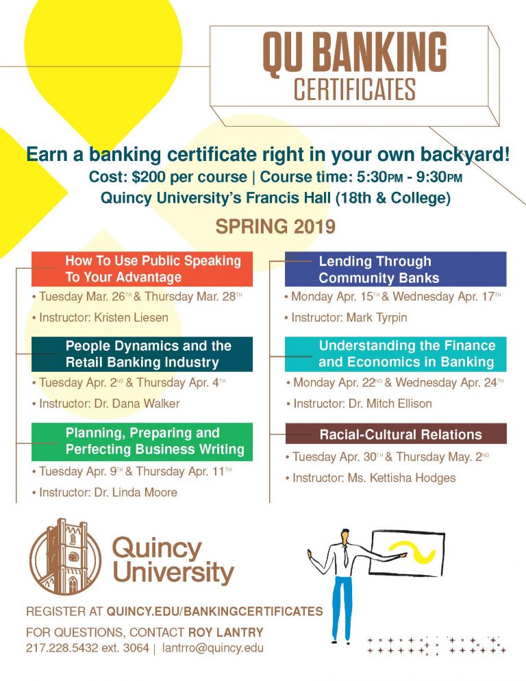 Banking Certificate Program | Quincy University