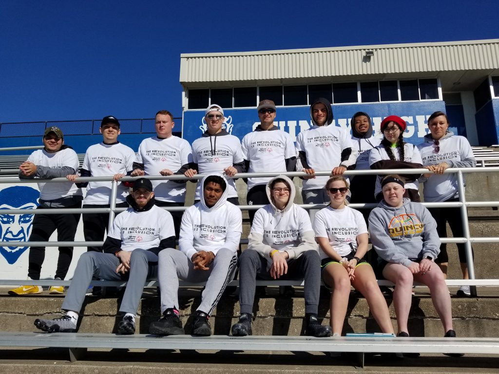 QU Students Volunteer at Special Olympics Spring Games | Quincy University